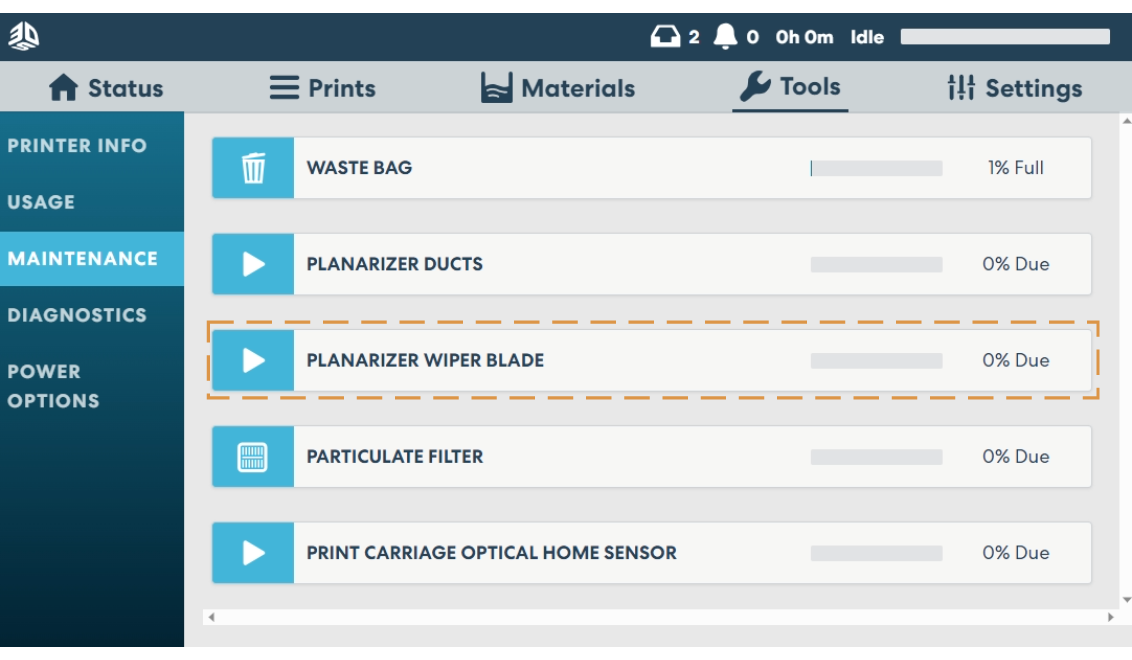 NextDent 300 Inspect Planarizer Blade